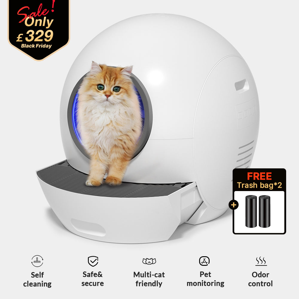 Els Pet Spaceship Self Cleaning Litter Box – elspet uk
